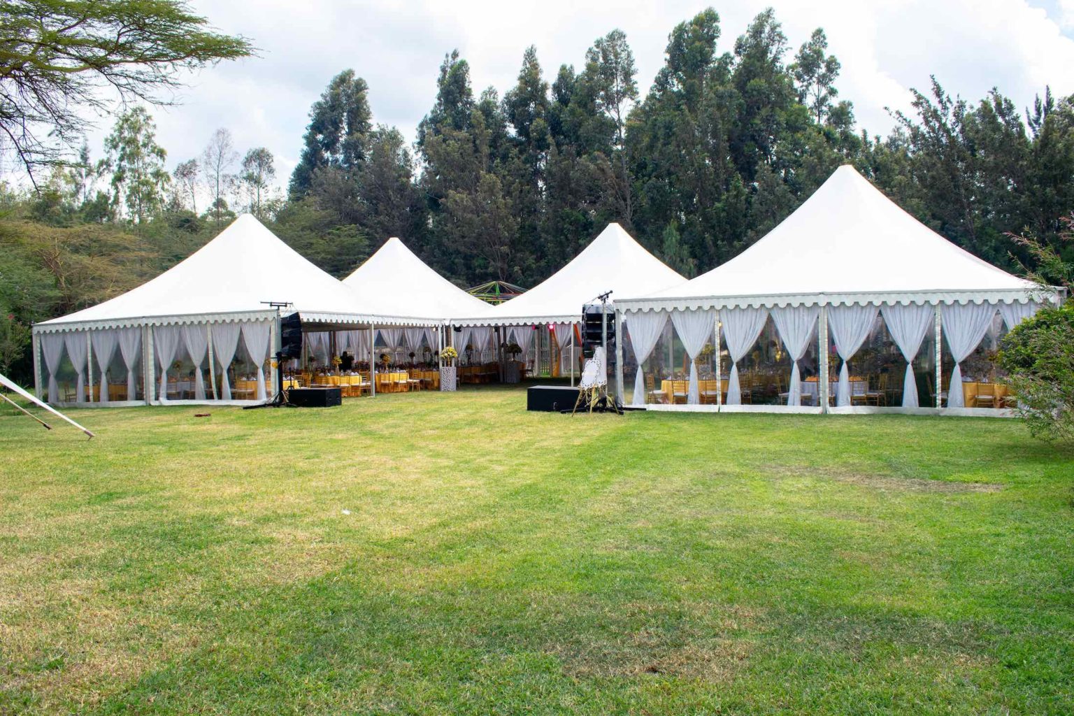 B Line Tents For Hire - Wedding Reception Setup Designs in Kenya - Janeson